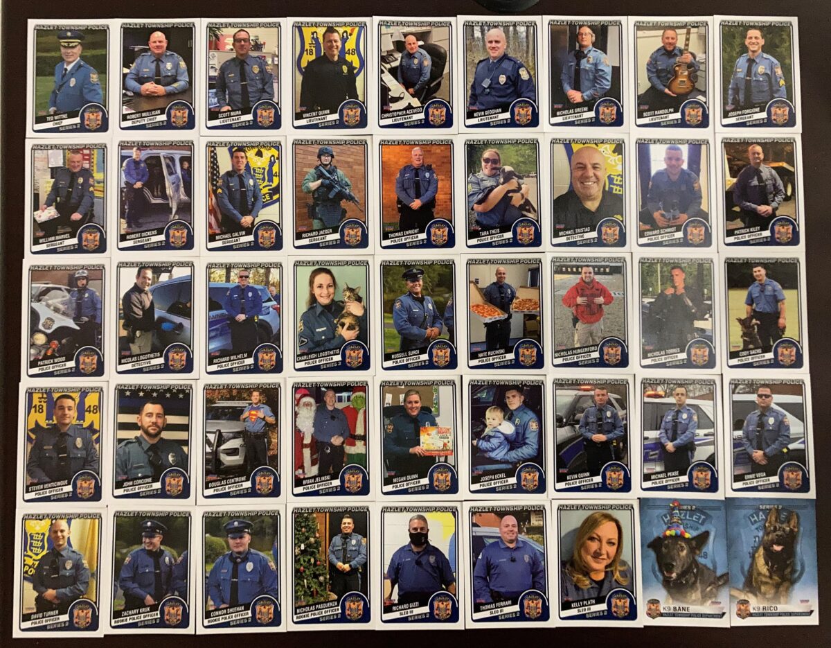 Police Trading Cards – Hazlet Township Police Department Official Website