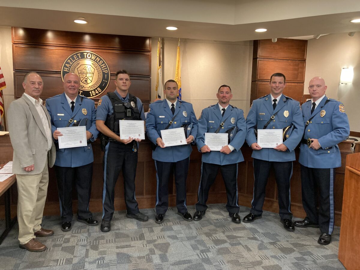 Departmental Awards 07/18/2023 – Hazlet Township Police Department ...